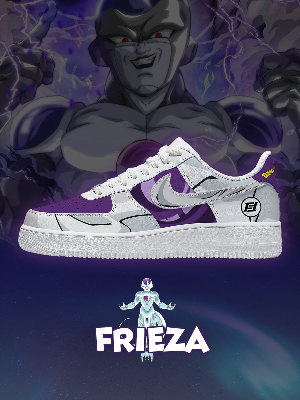 Frieza V.2 Custom Sneakers – MoeKyo | Anime Merch Store