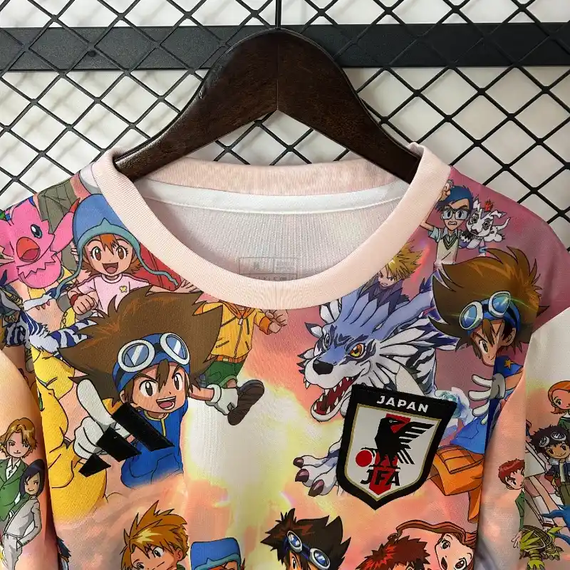 Japan Digimon Edition Soccer Jersey – MoeKyo | Anime Merch Store