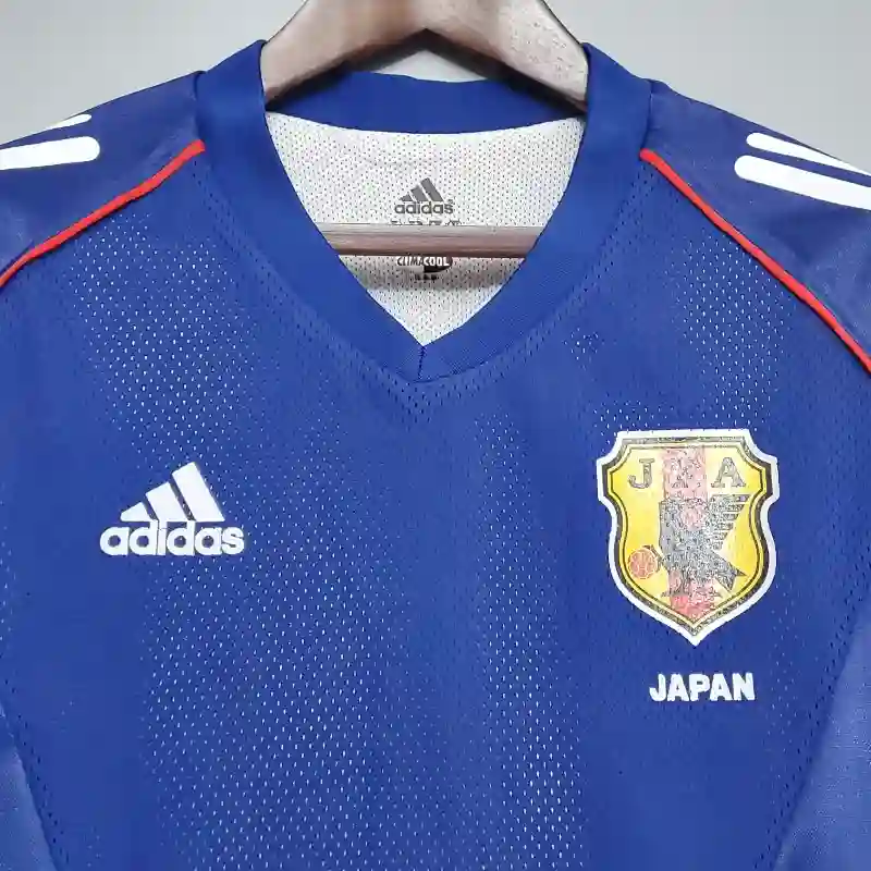 Retro 2002 Japan Soccer Jersey Home – MoeKyo | Anime Merch Store
