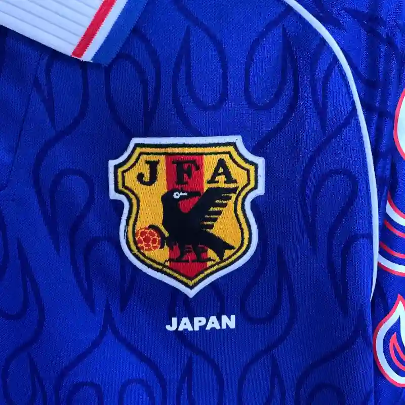 Retro 1998 Long Sleeve Japan Soccer Jersey Home – MoeKyo | Anime Merch ...