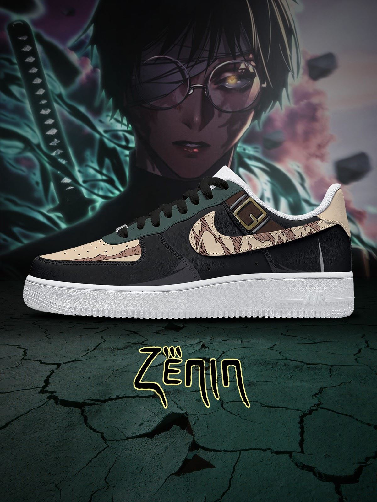 Maki Zenin Custom Sneakers – MoeKyo | Anime Merch Store