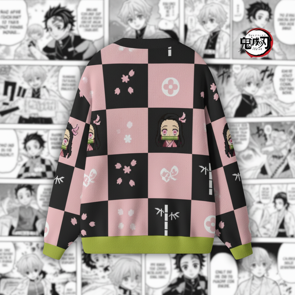 Demon Slayer Anime Cardigan Nezuko – MoeKyo | Anime Merch Store