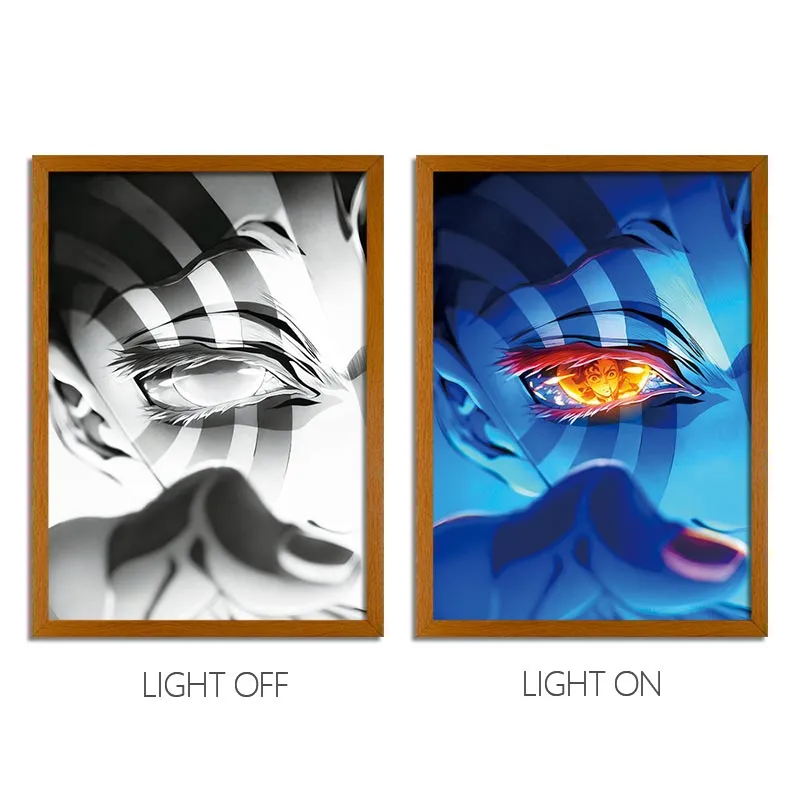 Nezuko Demon Slayer Anime V.2 – LED Light Painting Photo Frame & Wall ...